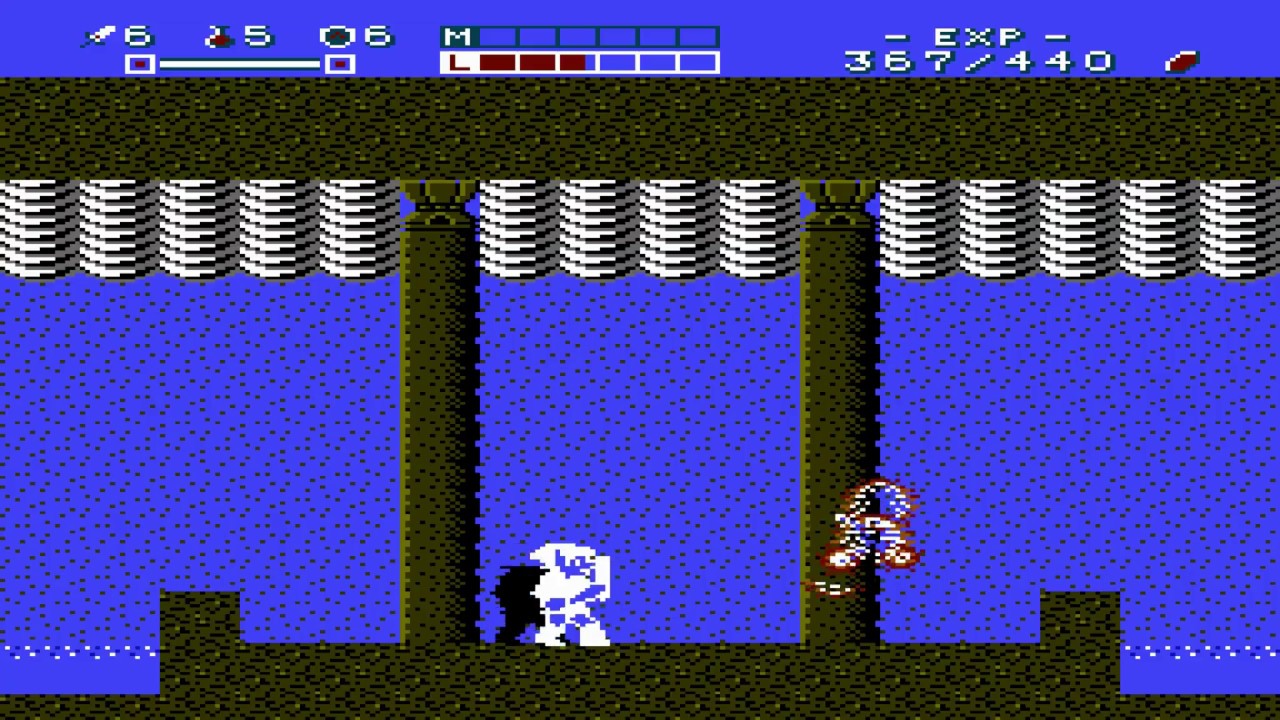 Zelda 2: Journey of a Day (NES ROM Hack, Hard Ver.) - Part 8: The Cave ...