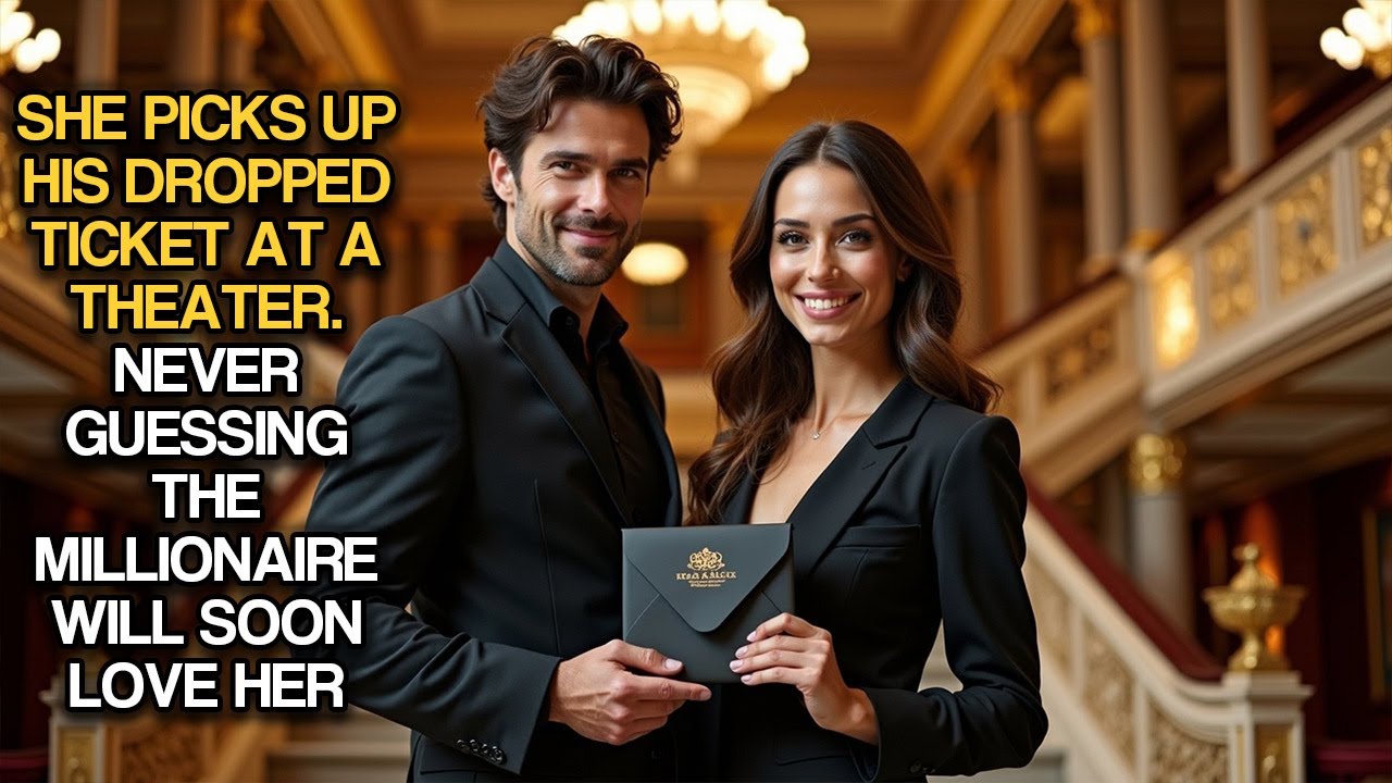 She Picks Up His Dropped Ticket At A Theater, Never Guessing The ...