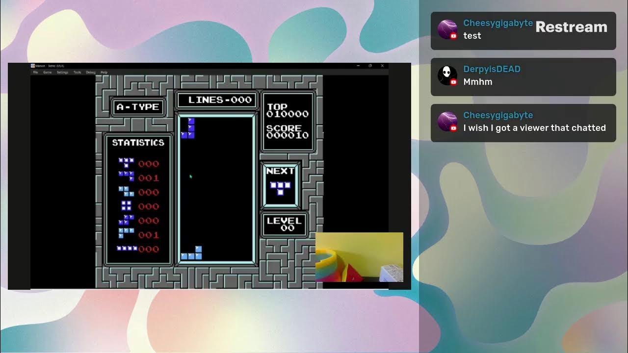 Nes Tetris Noob Tries Nes Tetris For The First Time Yes Im Using A Ps4 Controller Youtube