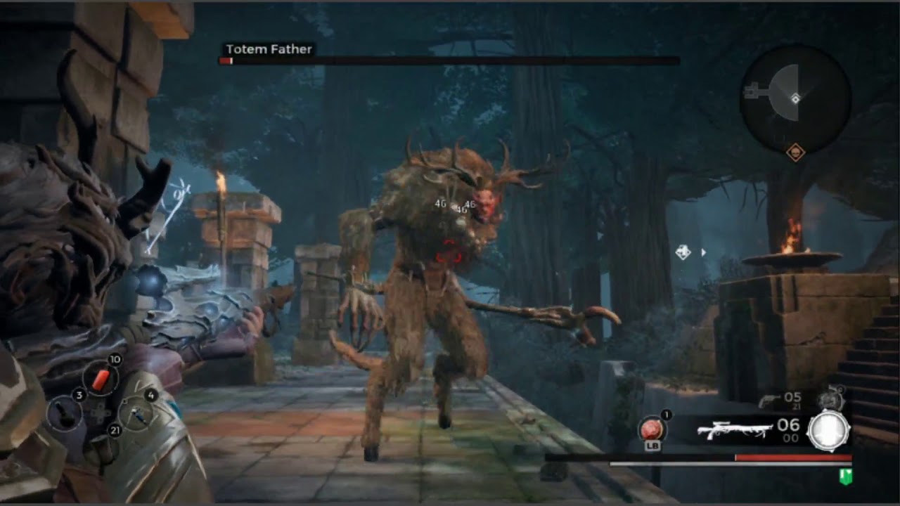 Remnant From The Ashes - TOTEM FATHER + EYE OF THE STORM GUN - YouTube