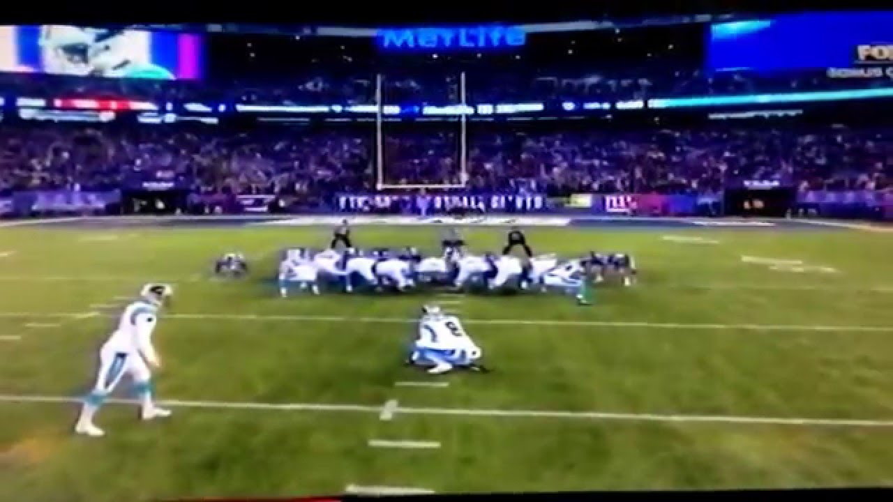 Panthers game winning field goal against Giants to stay undefeated ...