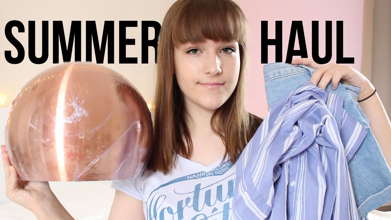 Summer (Try On) Haul: Fashion, Homeware & Lush | Jess Louise - YouTube