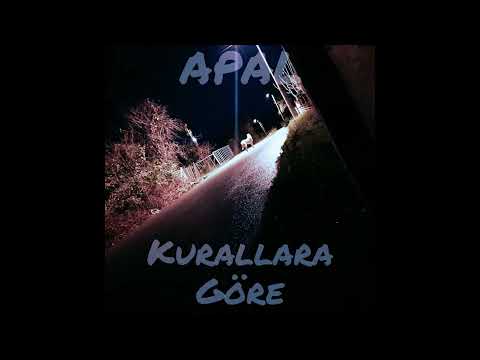 Apal - Kurallara Göre (Prod. By Escarpee)
