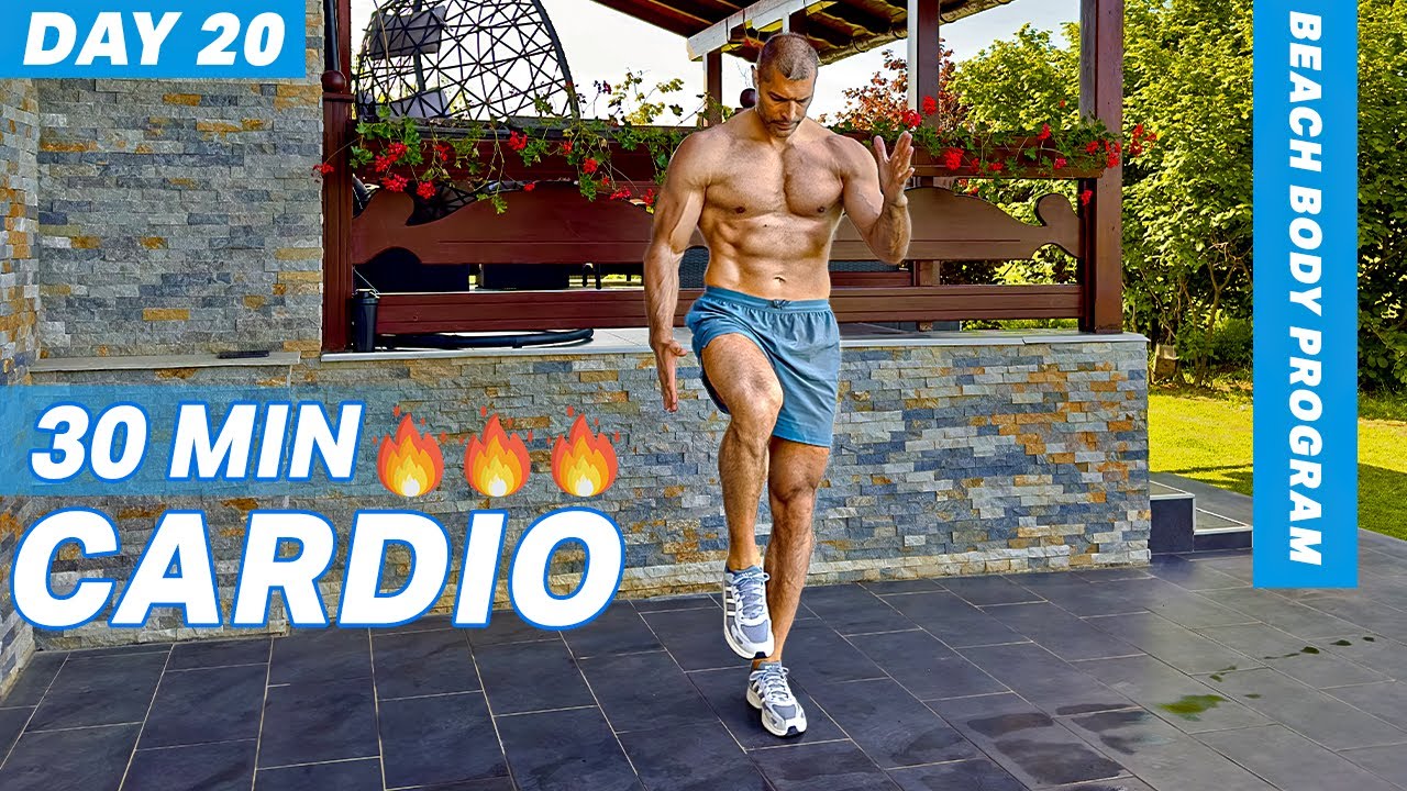 Day 20:🔥 30-Minute Cardio Full Body + Abs Workout | Burn Fat & Build ...