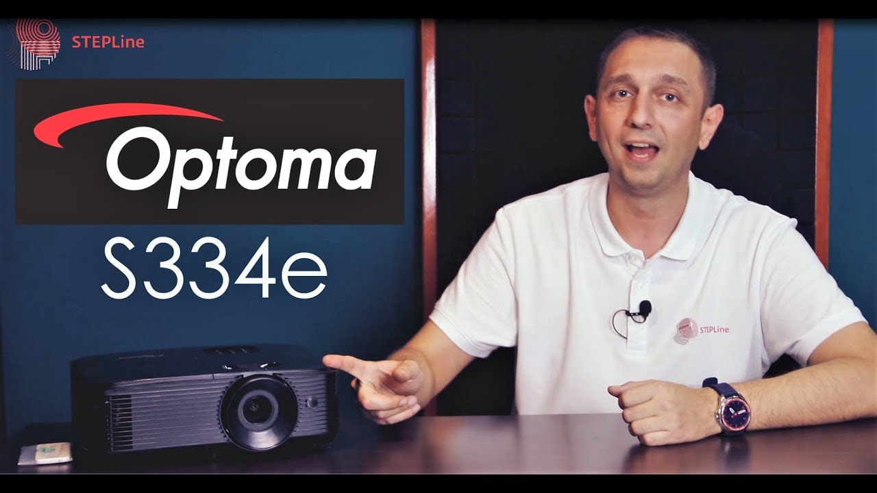 Проектор Optoma S334e видеообзор на русском - YouTube