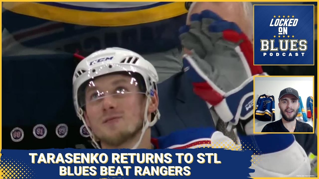 Vladimir Tarasenko's EMOTIONAL Return to St. Louis - YouTube