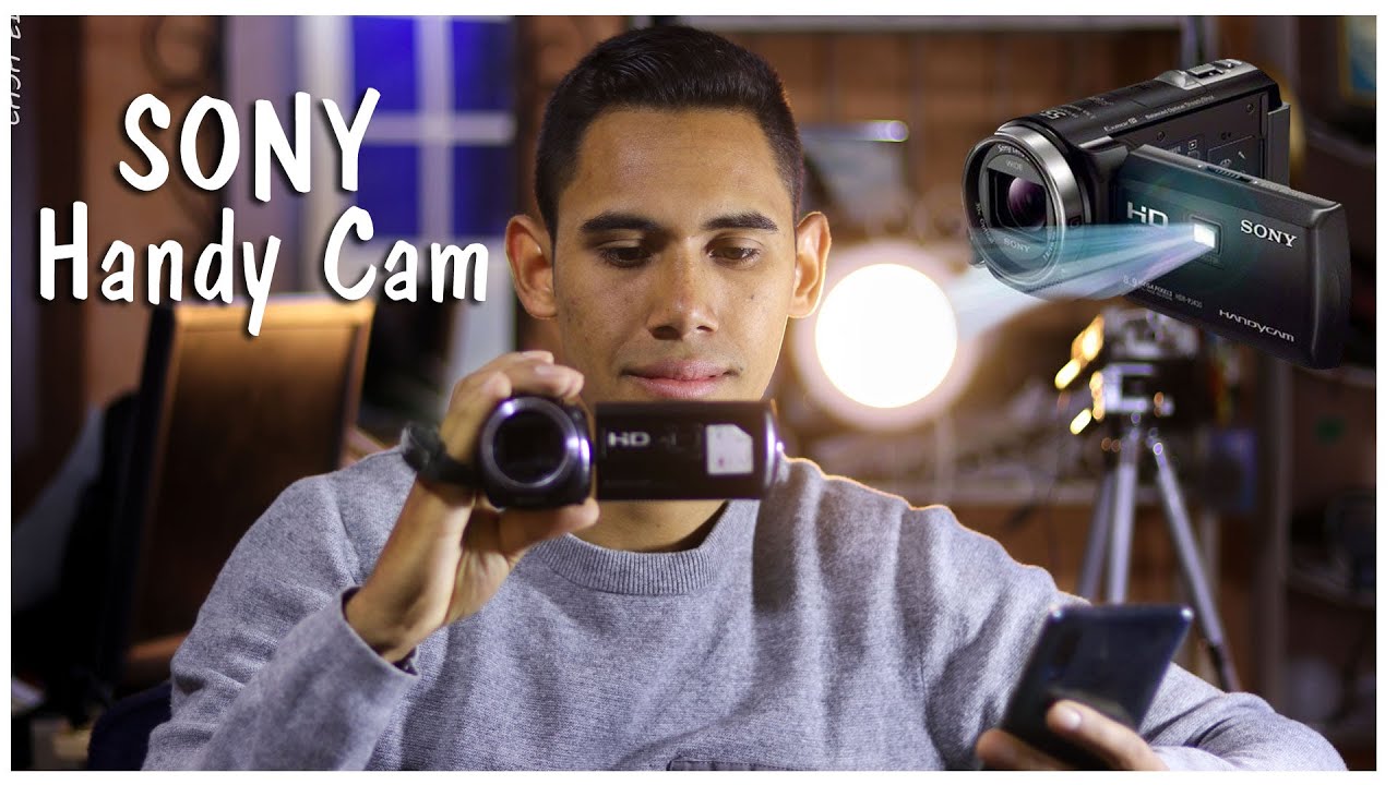 Mi primer Videocámara Handy Cam - YouTube