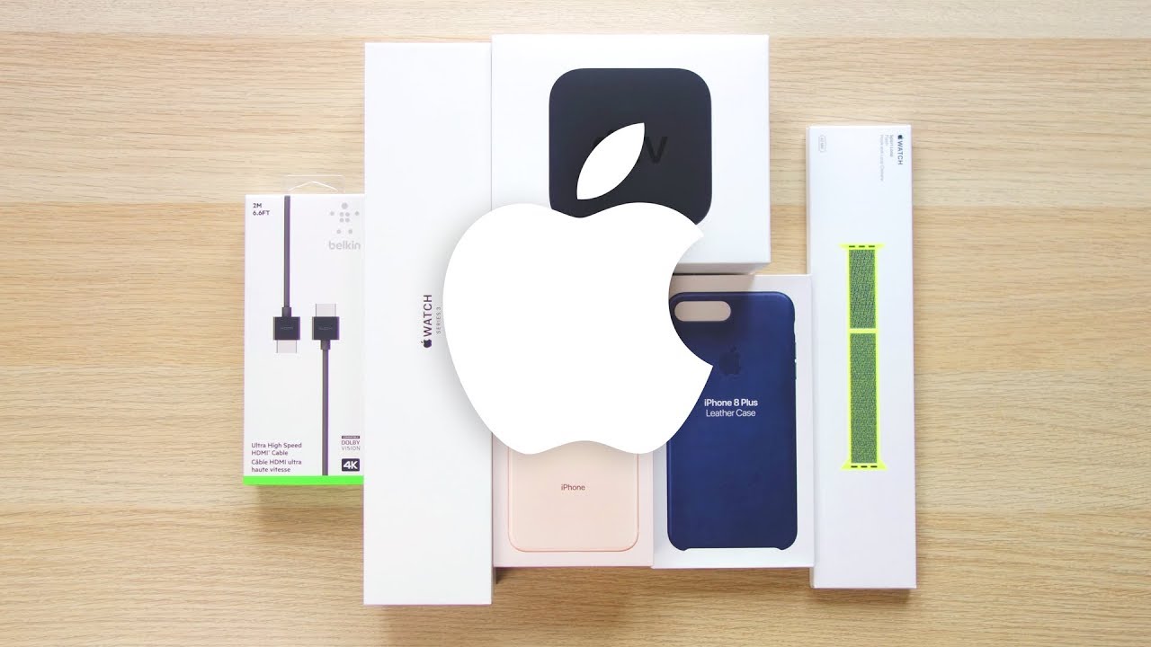 MEGA APPLE UNBOXING! - YouTube