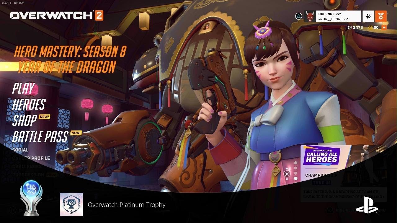 Overwatch 2 - Platinum Trophy 144 - YouTube
