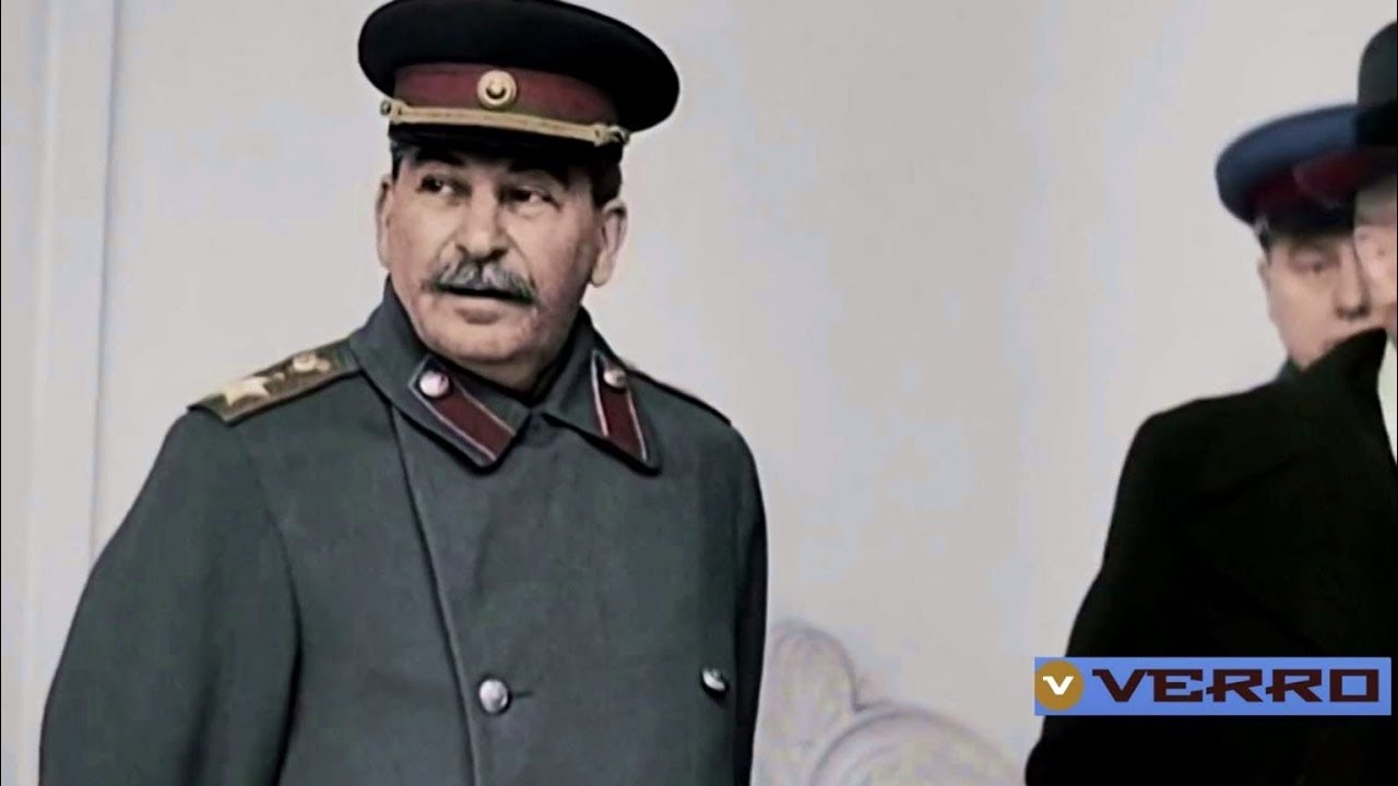 Сталин в цвете - Stalin in Colour (редкое видео) - YouTube