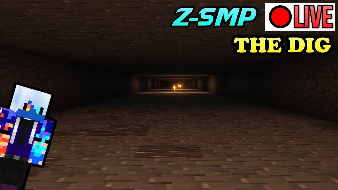 Continuing The Dig In Minecraft Survival SMP - YouTube