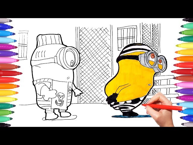 Printable Despicable Me 3 Coloring Pages 17 Despicable Me 4 Coloring