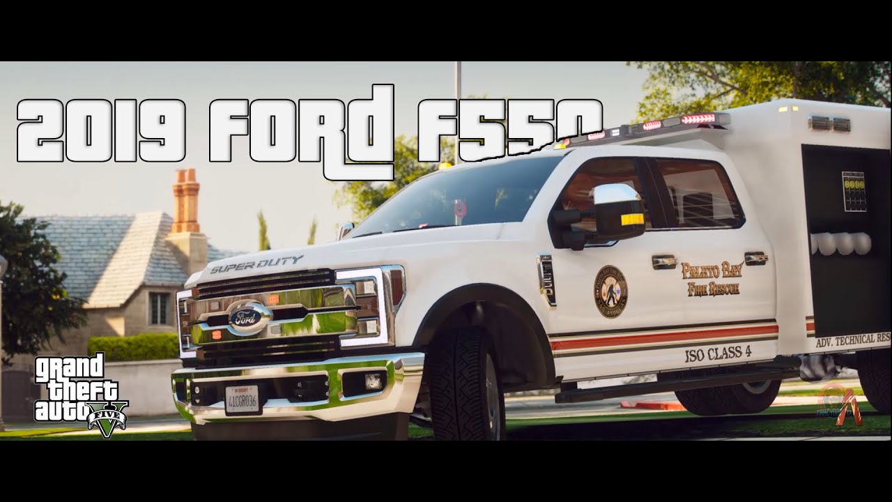 ADAMS DEVELOPMENT, 2019 Ford F550 Lariat Light Rescue Truck , FIVEM ...