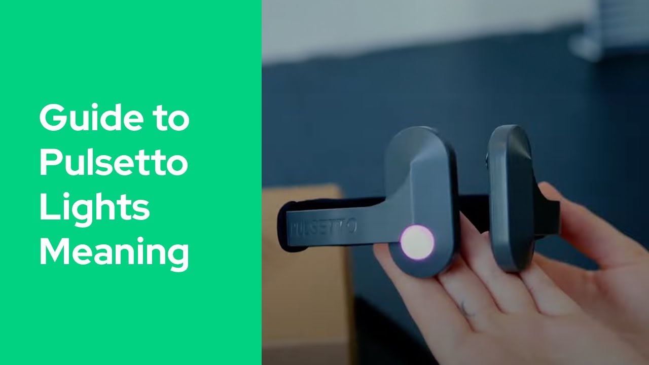 Get to Know Pulsetto Device. Guide to Pulsetto lights meaning - YouTube