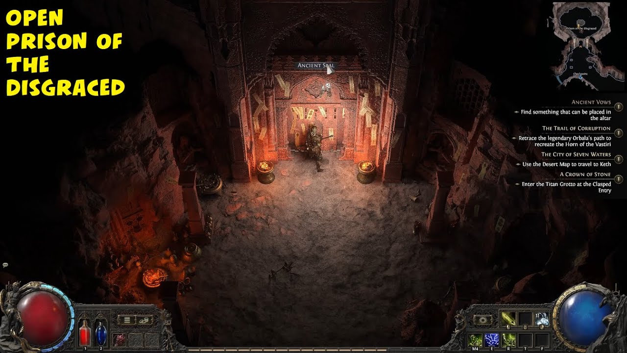 How to Open Prison of the Disgraced in Path of Exile 2 - YouTube