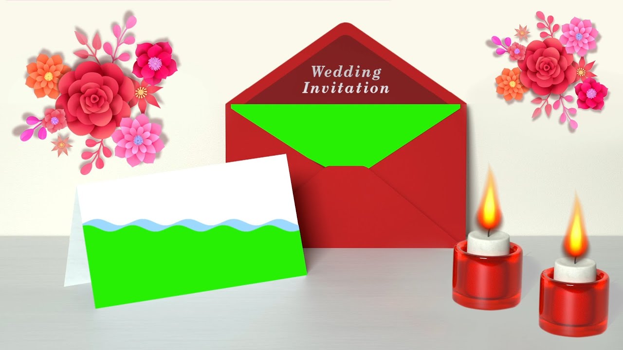 Animated Wedding Invitation Video | WhatsApp invitation maker ...