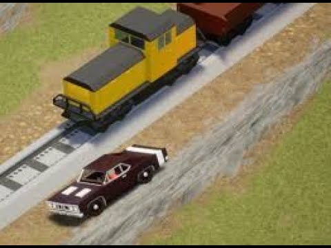 Lets get ran over by the Train!!? - Brickrigs - YouTube