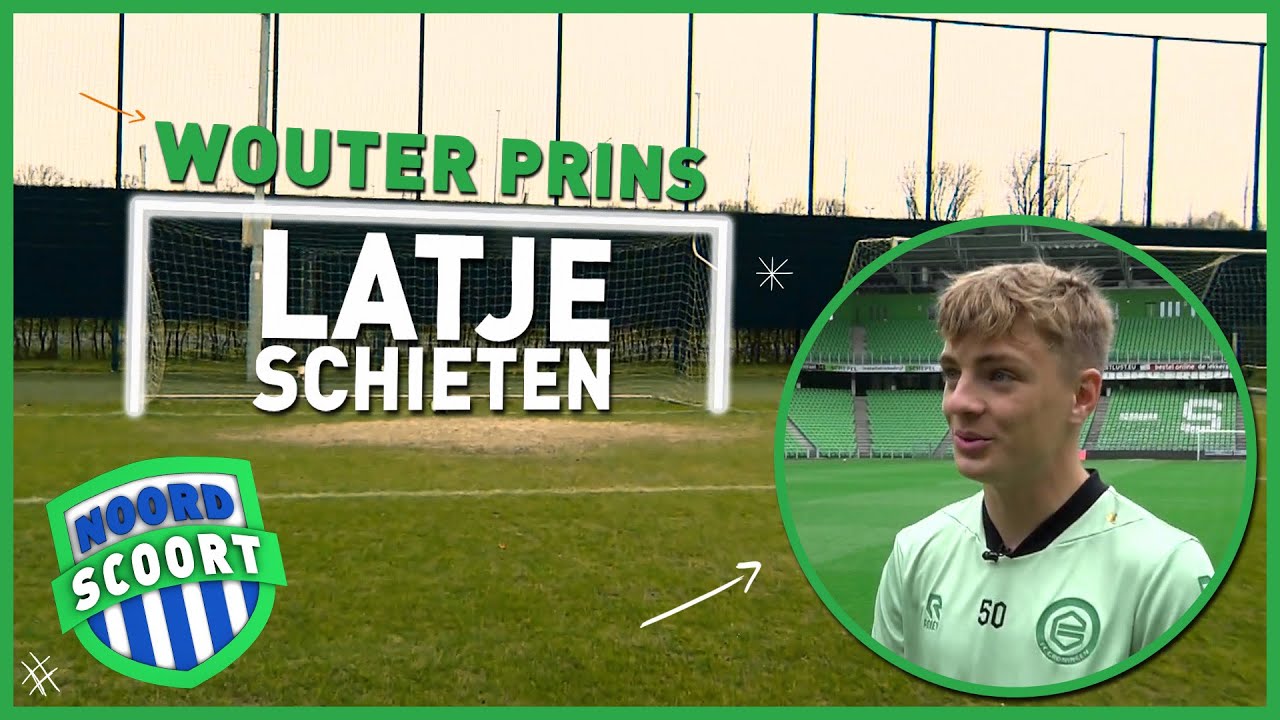 Gepromoveerd naar de Euroborg: Wouter Prins wil meer raken dan Marcel ...