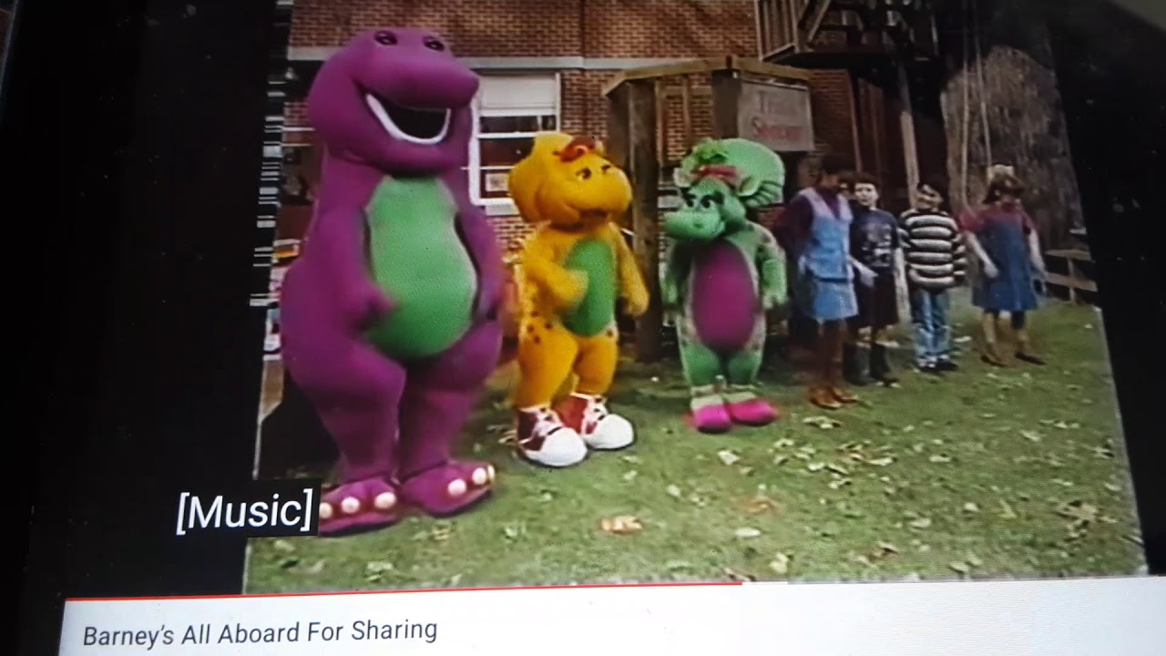 Barney Down By The Station Song - YouTube