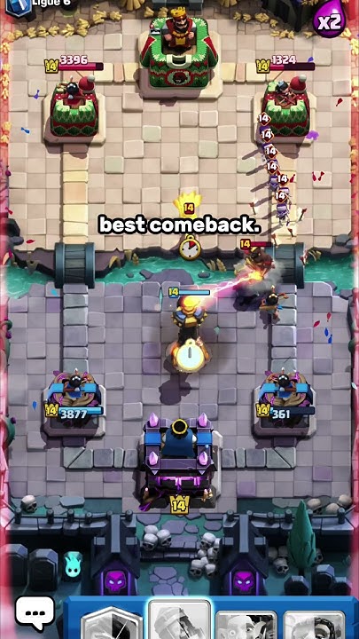 BEST COMEBACK Clash Royale , J15/27 Objectif Champion Suprême #clashroyale #supercell #gaming ...