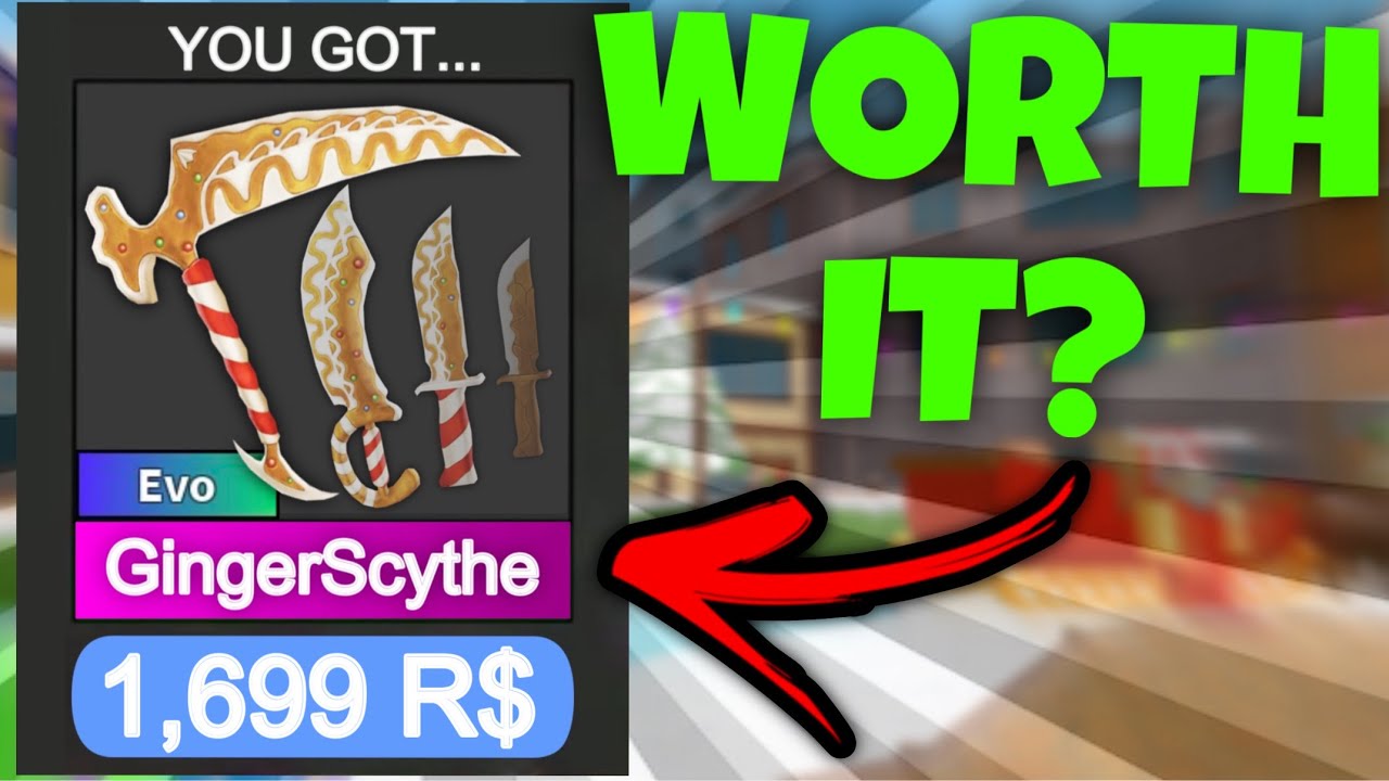 *IS THE GINGER SCYTHE EVO WORTH BUYING IN MURDER MYSTERY 2?* WATCH ...