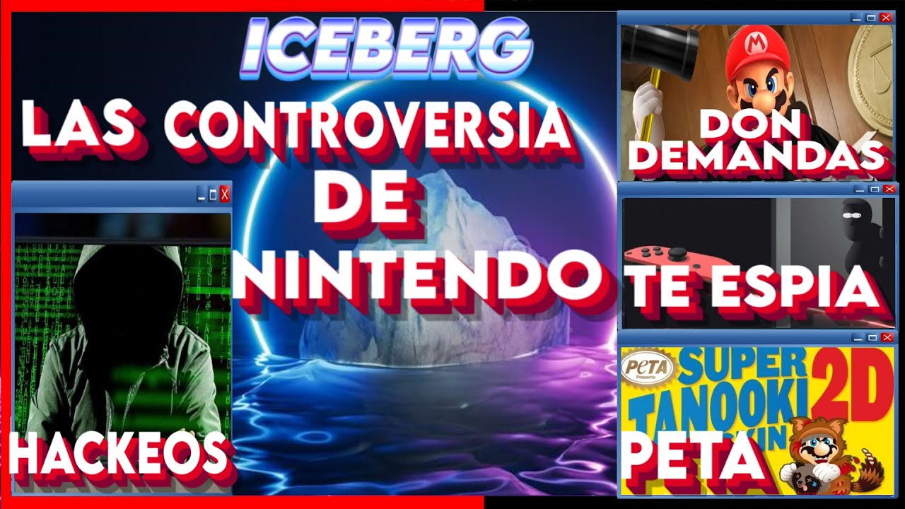 ICEBERG DE LAS PEORES CONTROVERSIAS DE NINTENDO. - YouTube