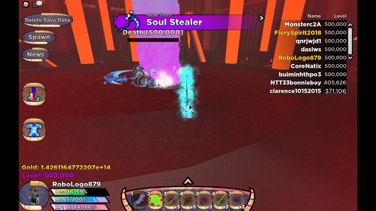 How to get Soul Stealer [NEW] Legend of The Bone Sword RPG UPDATE - YouTube