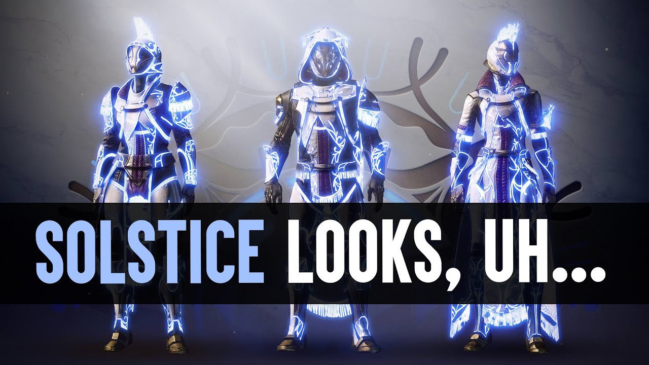 Destiny 2: Solstice Looks Nearly Exactly The Same As Last Year - YouTube