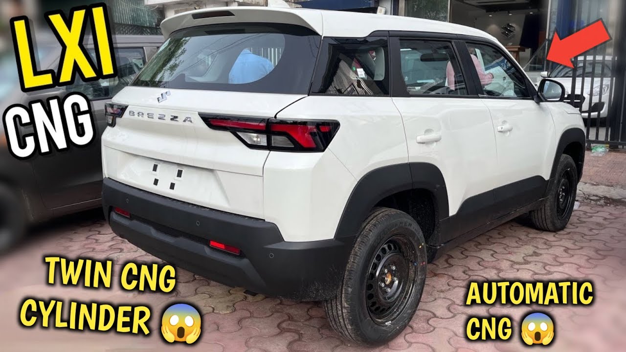2024 BREZZA UPDATED MODEL | NOW WITH TWIN CNG CYLINDER | AUTOMATIC ...