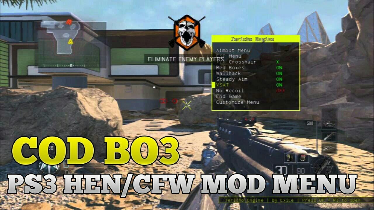 [PS3] TOP5 MOD MENU .sprx para BO3 (Non-Host) - YouTube