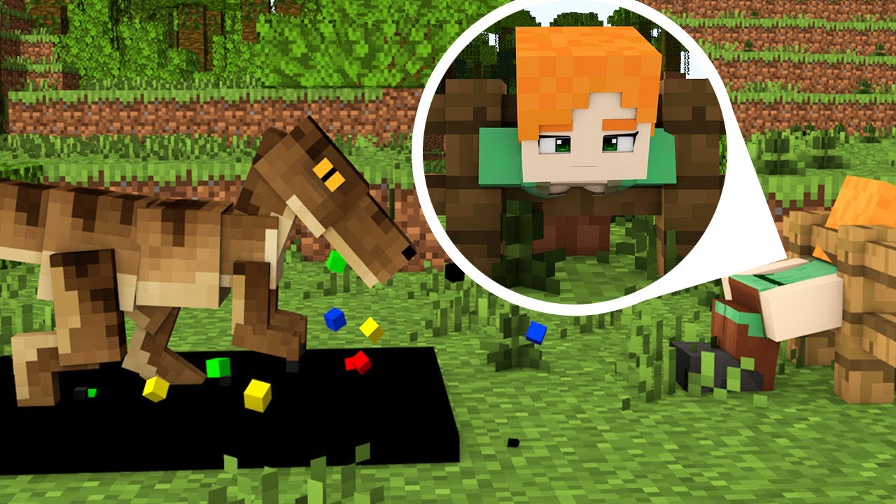 Alex Stuck in the Dinosaur Exe World of Jurassic Park Steve You Gotta ...