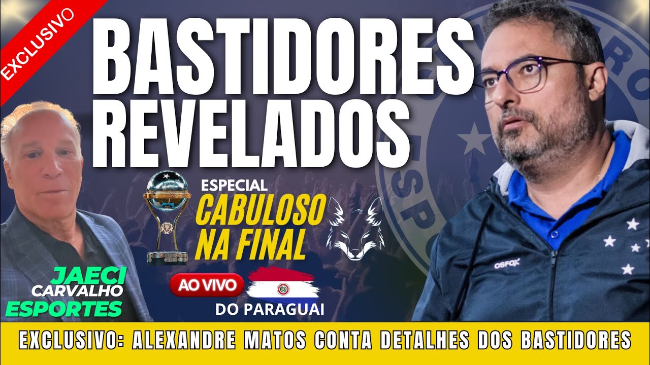 EXCLUSIVO: ALEXANDRE MATOS REVELA O QUE MUDOU NO CRUZEIRO QUE CHEGA NA ...