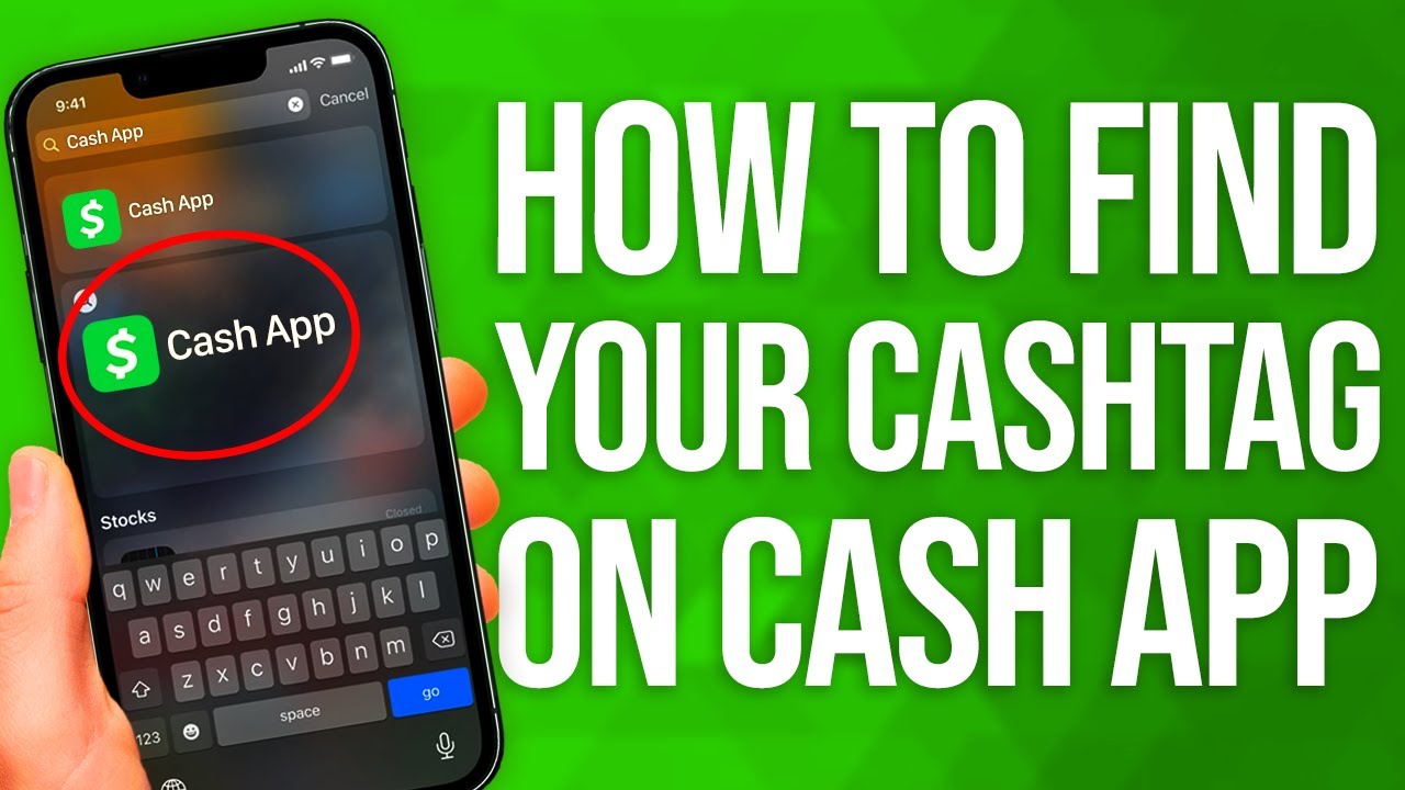 How To Find Your Cashtag On Cash App - YouTube