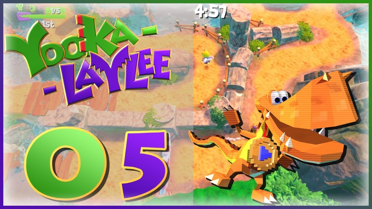 Rextro's Rennspaß | Let's Play YOOKA-LAYLEE Part 05 - YouTube