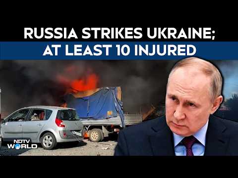 Russia Ukraine War | Russian Strikes In Ukraine Leave 10 Injured; Trump Calls War 'Easiest' To End