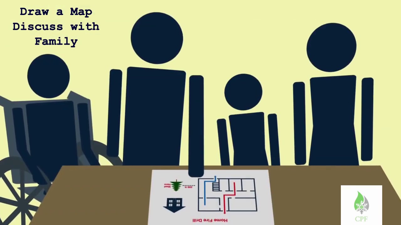 Fire Emergency - CPF says always have "Two Ways Out" - YouTube