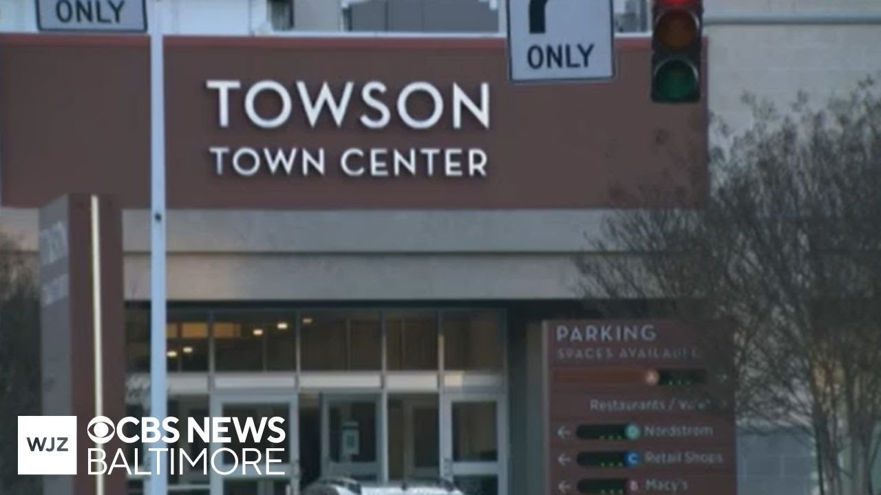 3 stores close at Towson Town Center - YouTube