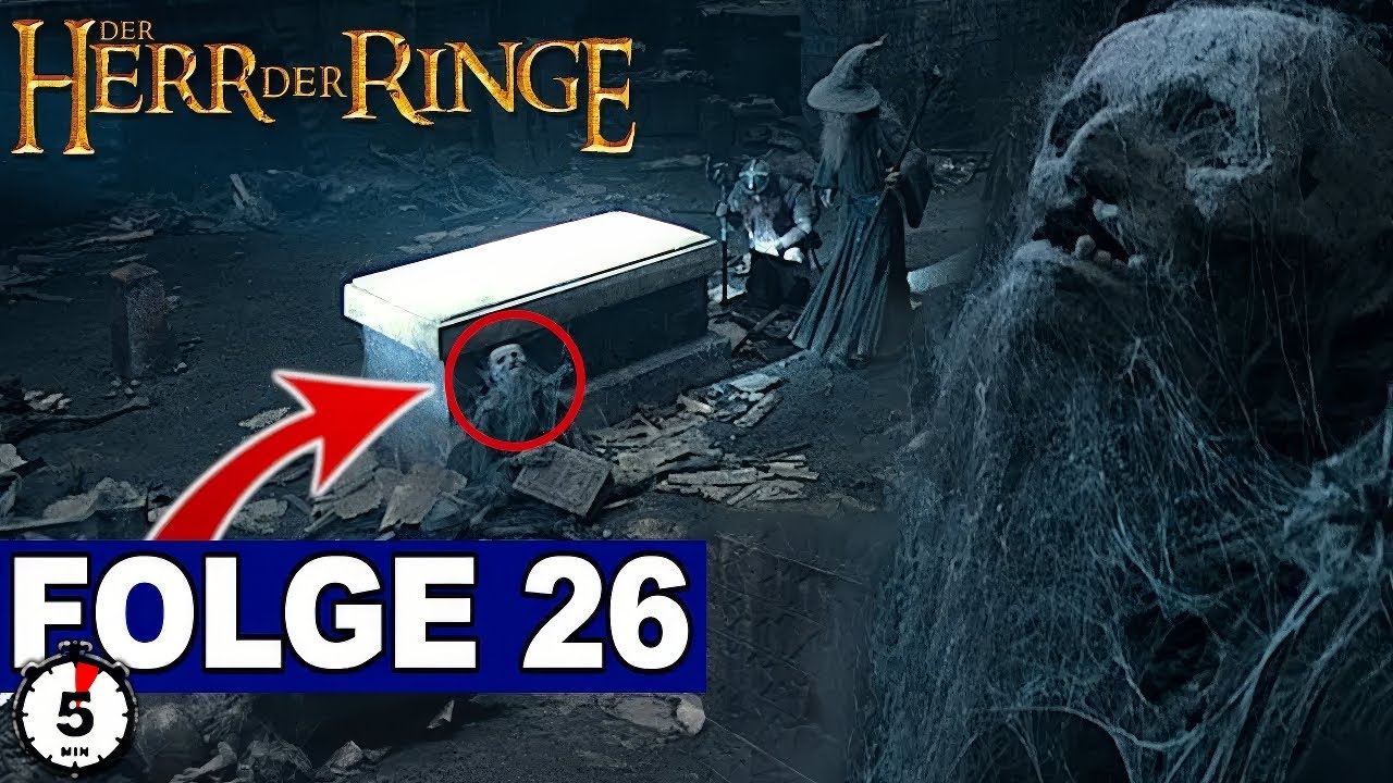 Grausamer Tod! Das BRUTALE Geheimnis von Balins Grab? | 5 Minuten: Der Herr der Ringe – Folge 26 ...