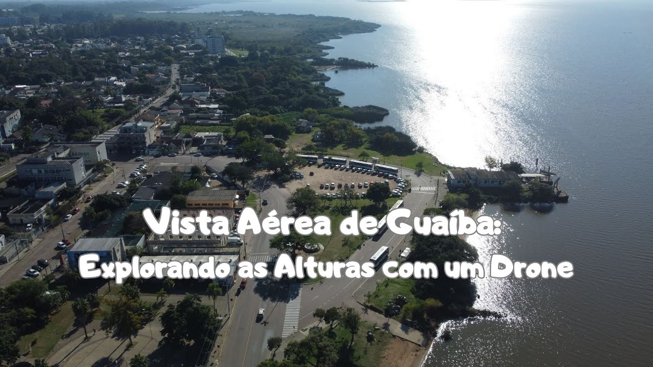 Vista Aérea de Guaíba: Explorando as Alturas com um Drone - YouTube