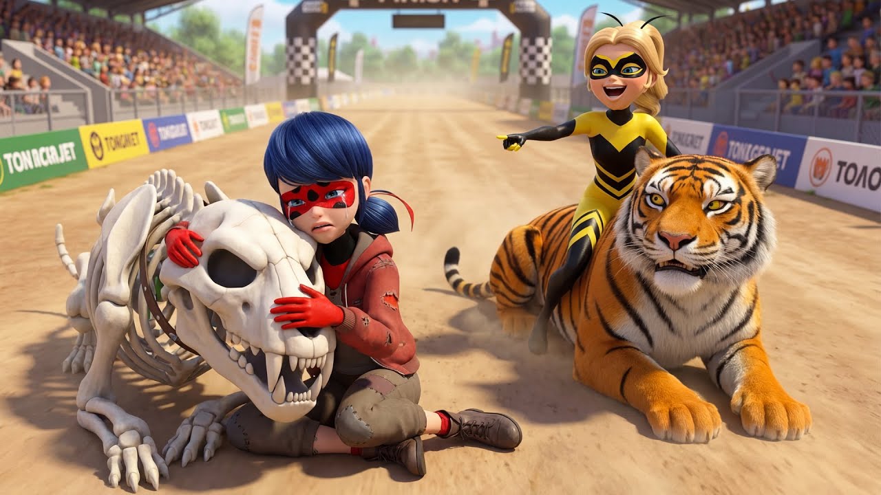 🔥 LadyBug Wins The Magic TIGER Championship! Miraculous Ladybug & Cat ...