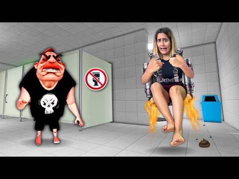 Usamos Poderes Para NO Hacernos Popó en Roblox |Andie