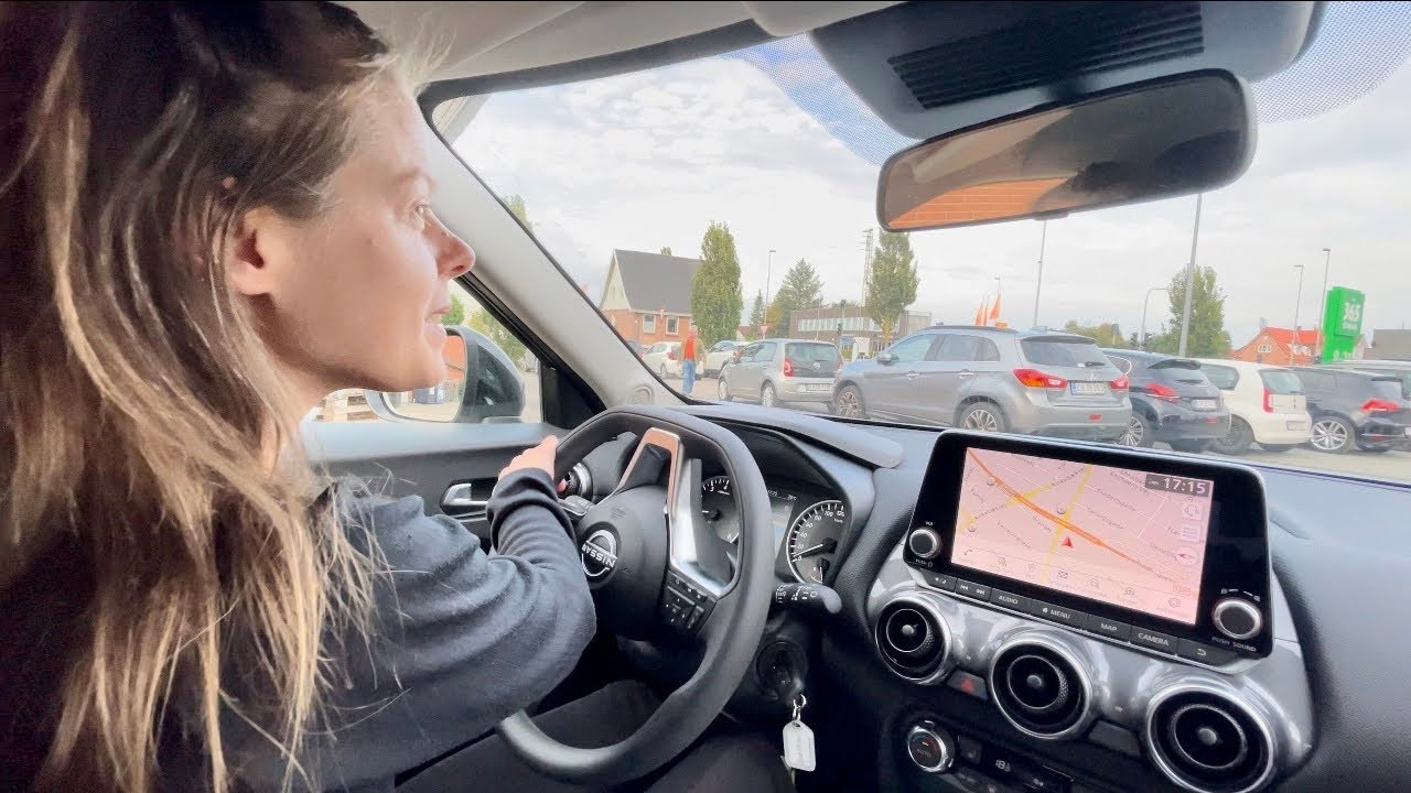 First Time Driving Nissan Juke 😬 Stick Shift Car | ASMR Driving - YouTube