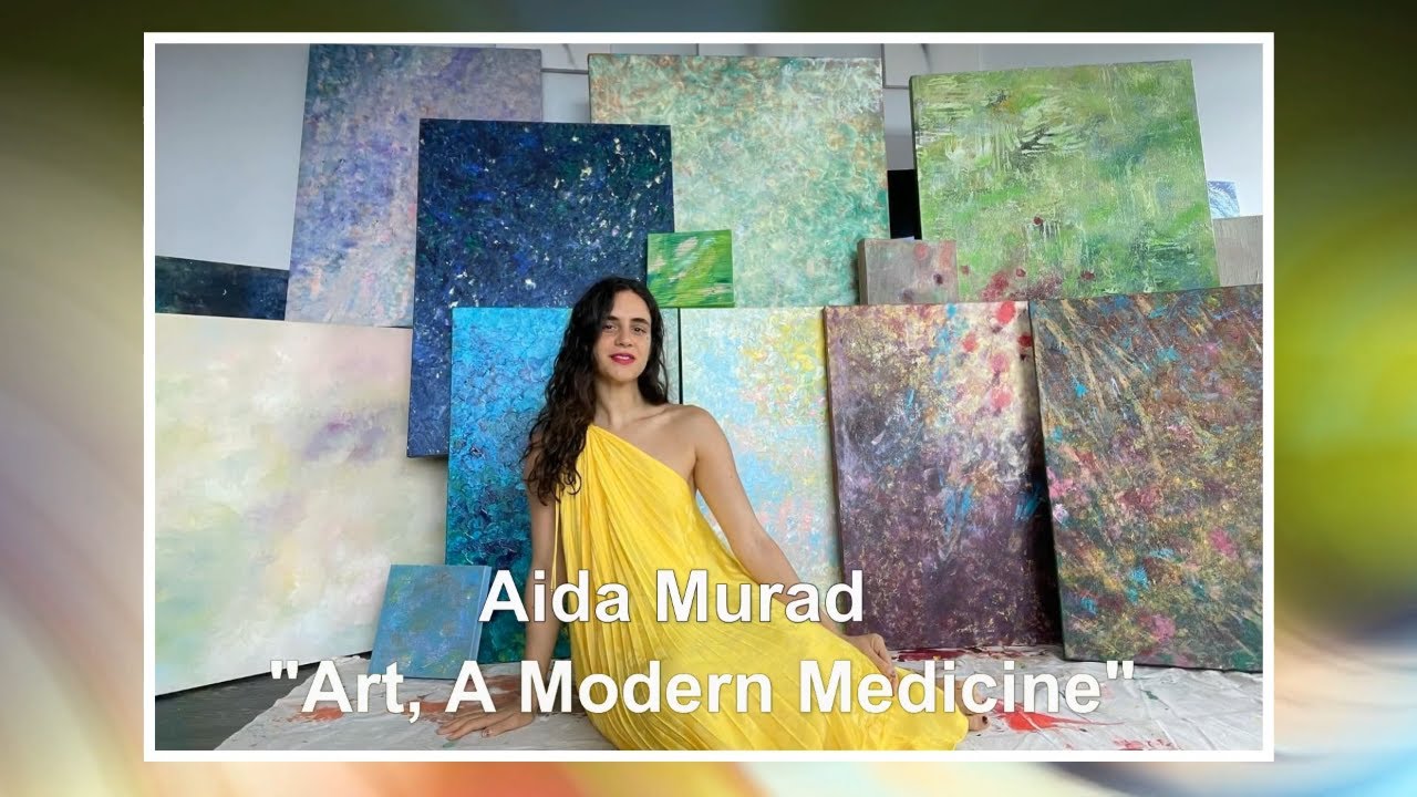 Aida Murad Art Exhibit Atlanta, Georgia - YouTube
