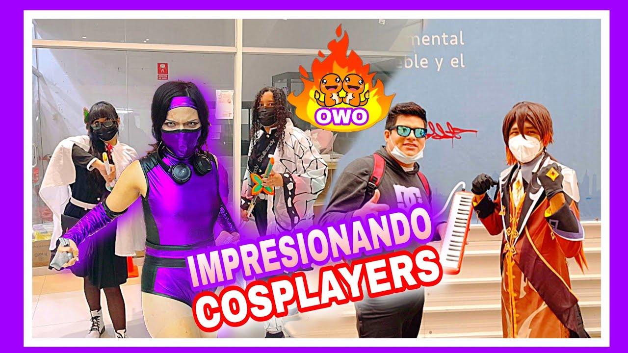 🔥IMPRESIONANDO COSPLAYERS #4 CON SUS MUSICAS/MELODICA ️ - YouTube