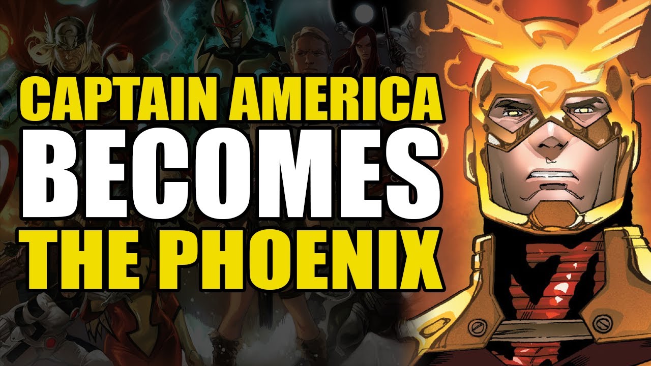 Captain America Becomes The Phoenix: Avengers Enter The Phoenix Part 1 ...