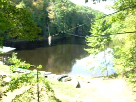eXplore Brown County Zip Line #8 Sneak Peek - YouTube