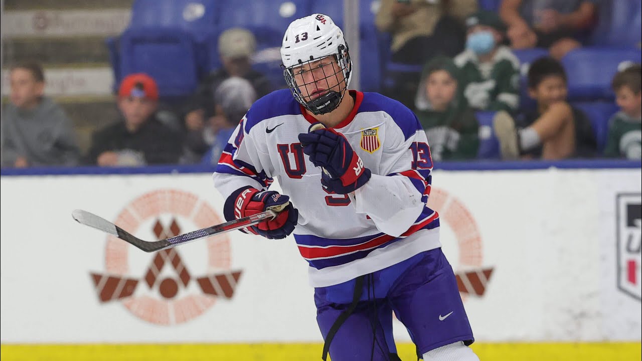 Rutger McGroarty | NTDP Highlights | November 2021 - YouTube