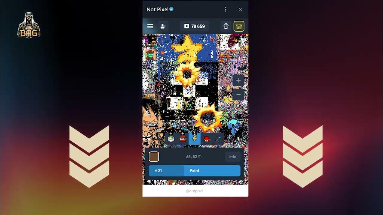NotPixel telegram Bot | بوت نوت بيكسل على التلقرام - YouTube