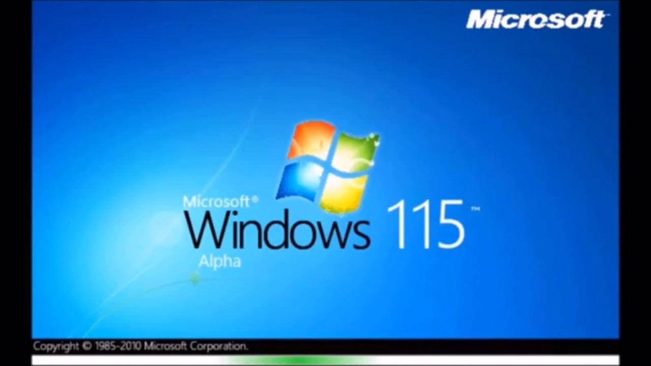 Windows 115 Alpha - YouTube