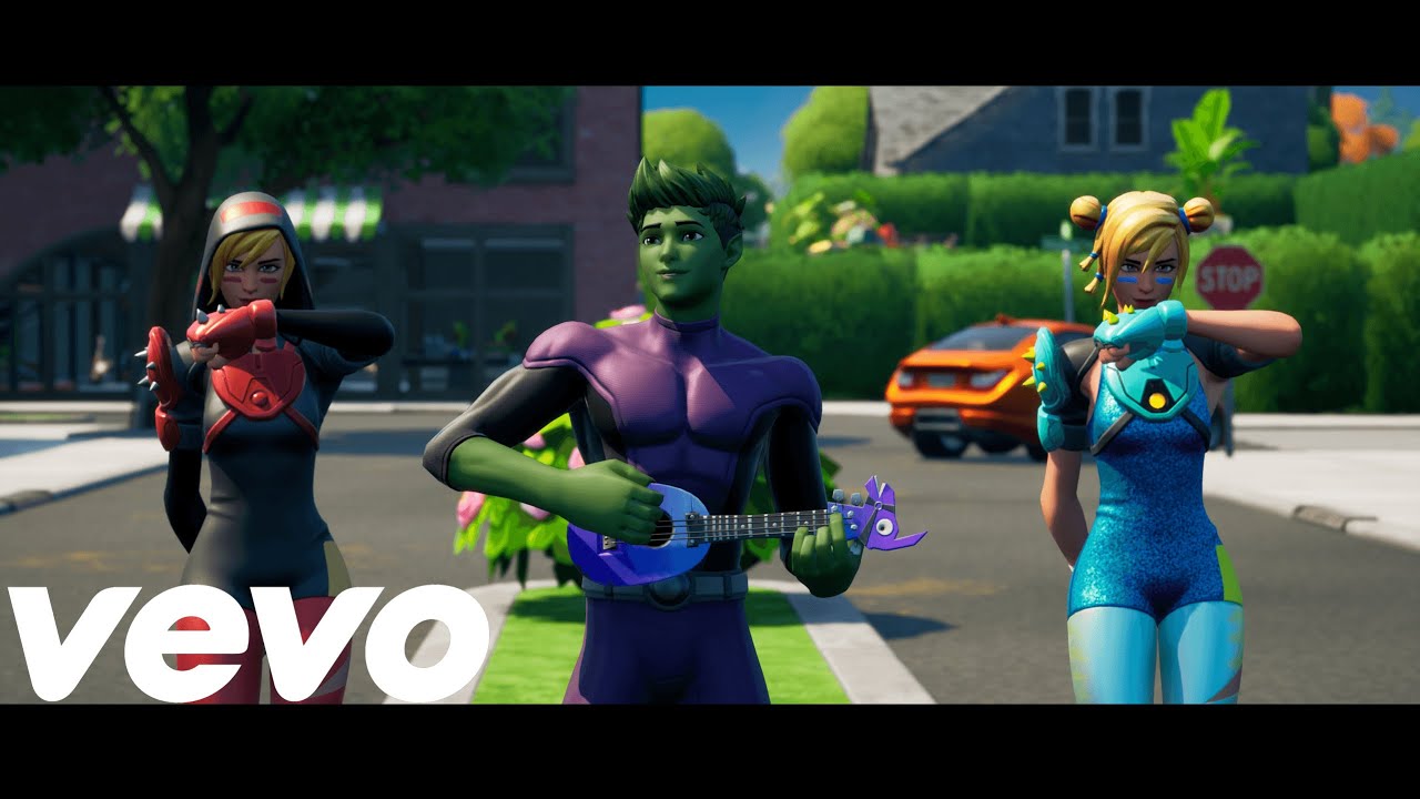 Beast Boy - Fade Away (Official Fortnite Music Video) | NEW BEAST BOY ...